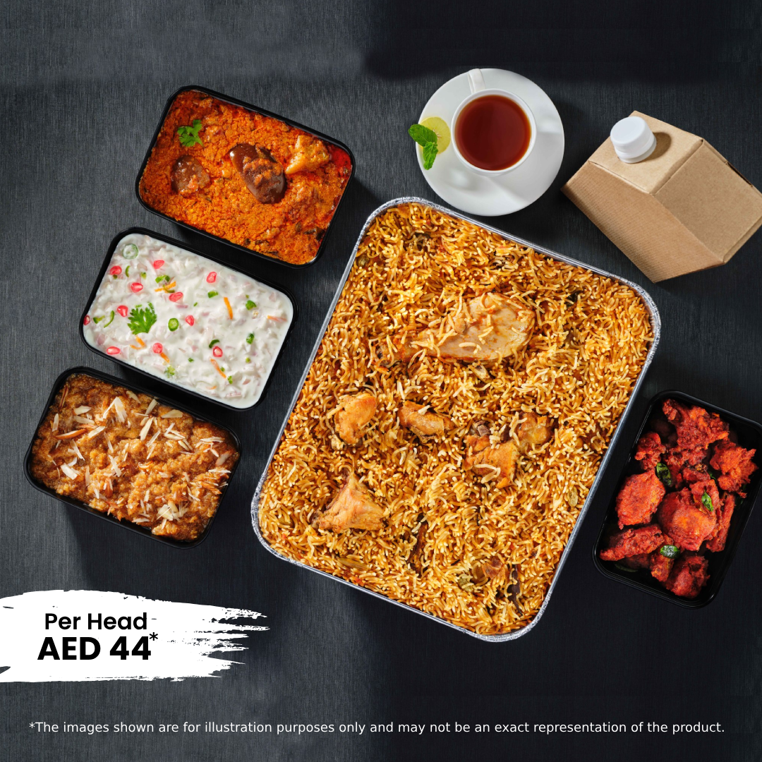 Chicken Biryani Feast For 5 | Chicken Biryani Combo | Pre-order Now ...